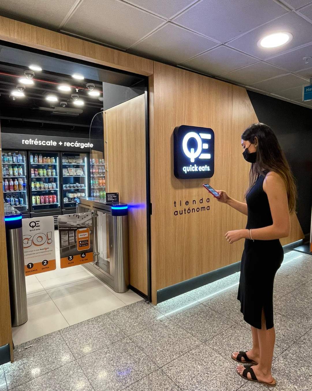 Aramark abrió primera tienda 100% autónoma e inteligente de Chile - Aramark